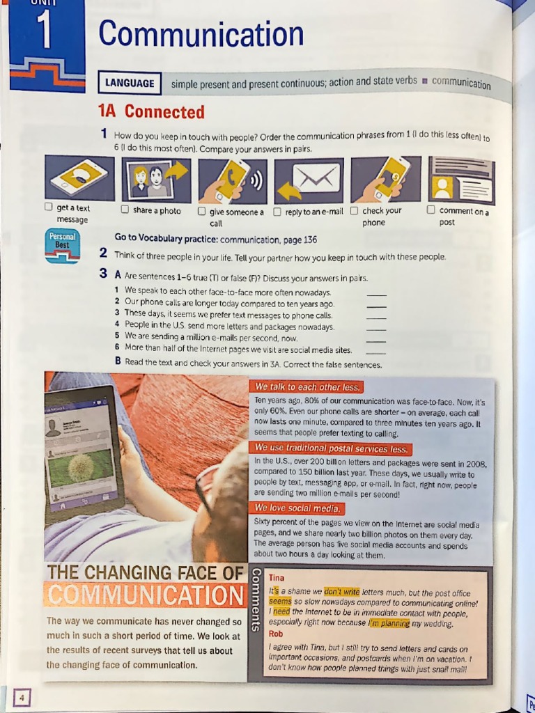 B1+ Unit 1 Student Book | PDF