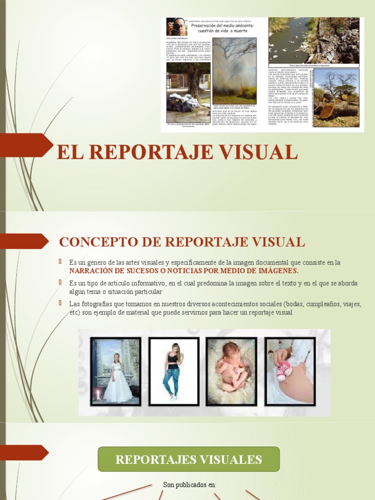 El Reportaje Visual | PDF