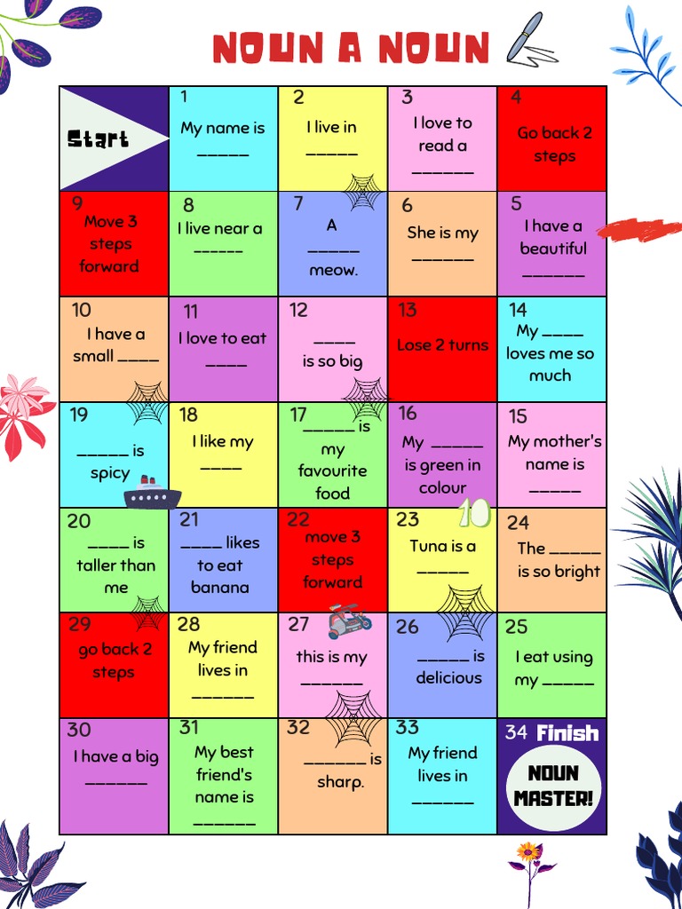 Illustrative Comparative EFL Boardgame | PDF | Linguistics | Linguistic ...
