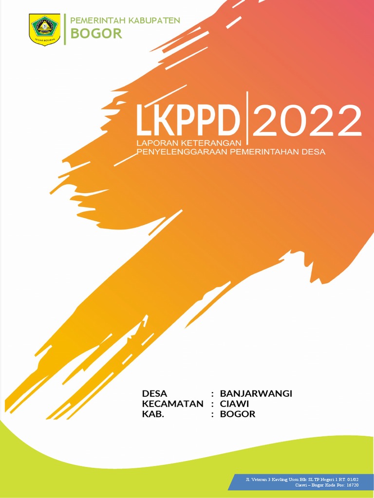 Laporan LKPPD Desa Banjarwangi 2022 | PDF