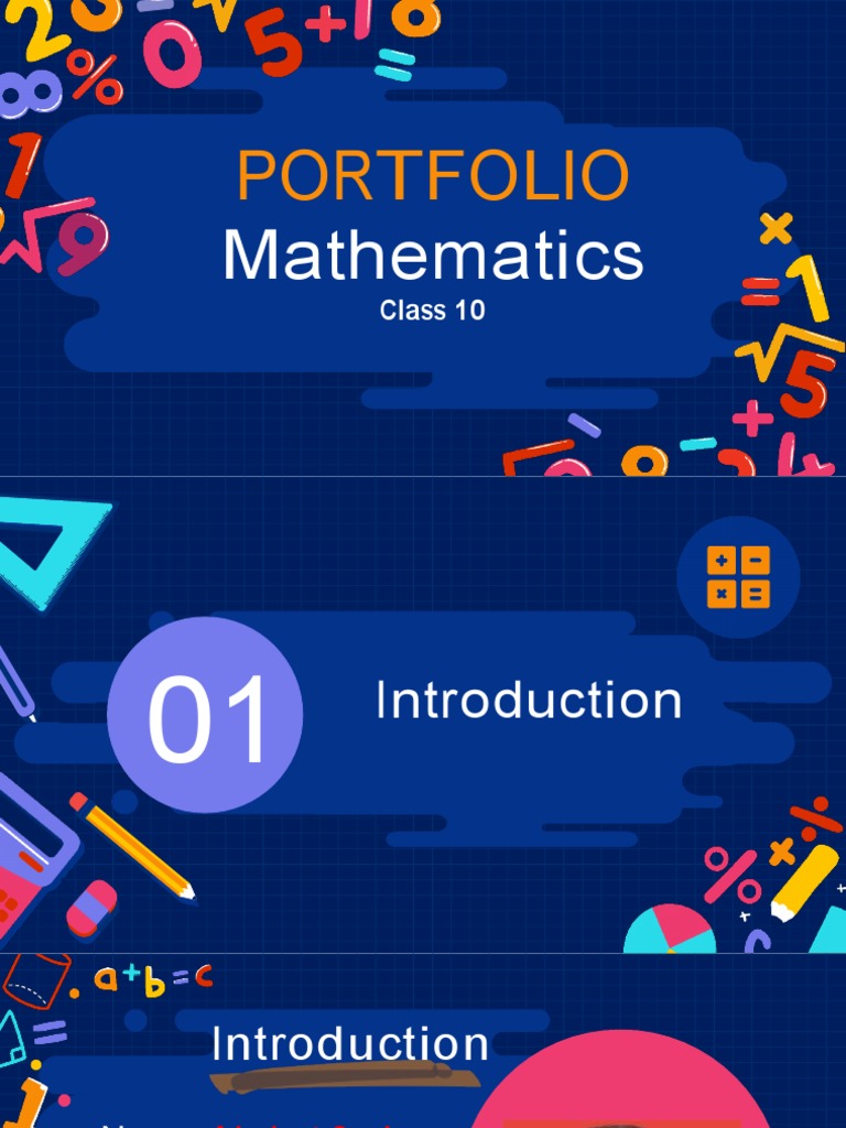 Maths Portfolio | PDF