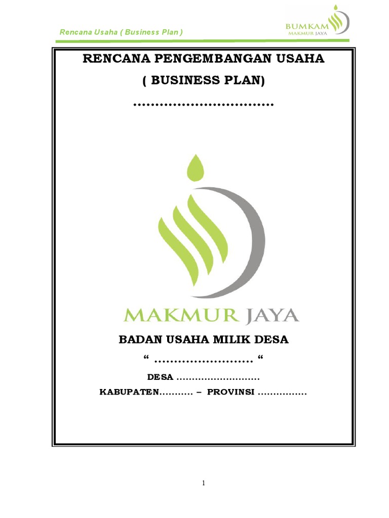 Laporan BUMDes | PDF | Bisnis