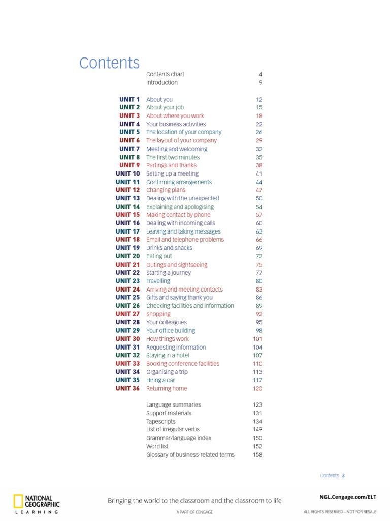 EBL Element TOC | PDF | Plural | Adjective