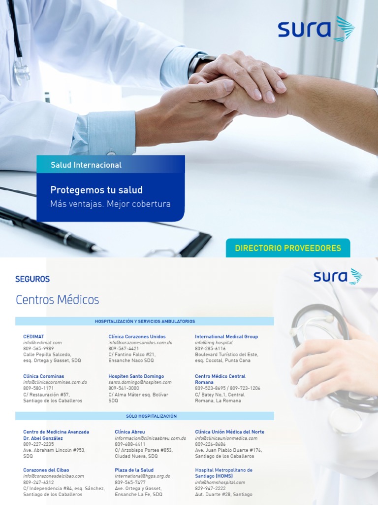 SURA Global Plus - Farmacias, Centros y Medicos | PDF | República ...