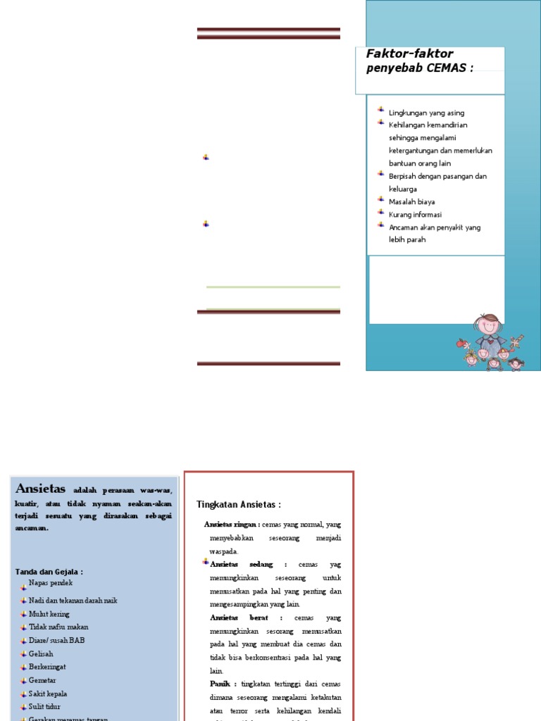 Leaflet Ansietas (Kecemasan) | PDF
