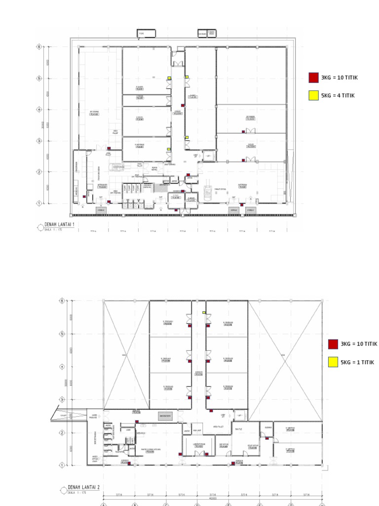 Denah Penitikan Apar Dan Detail | PDF