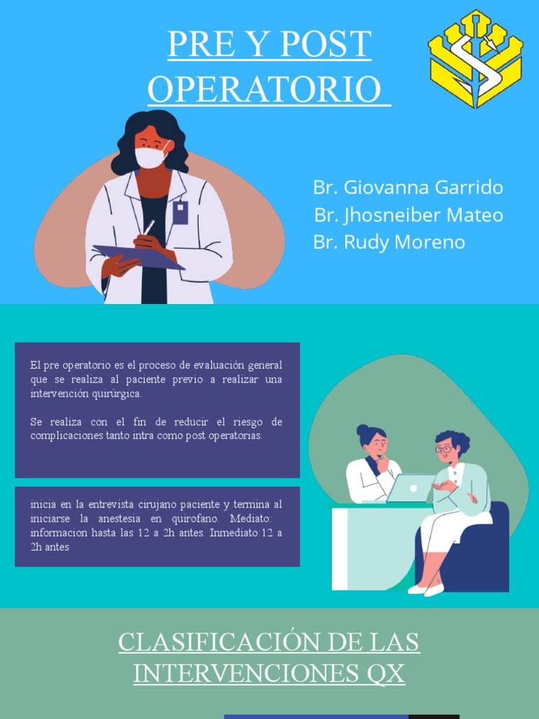 Seminario - Pre y Post Operatorio | PDF | Insuficiencia cardíaca ...