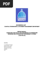 Retarding Basin Design Assessment Guideline | PDF