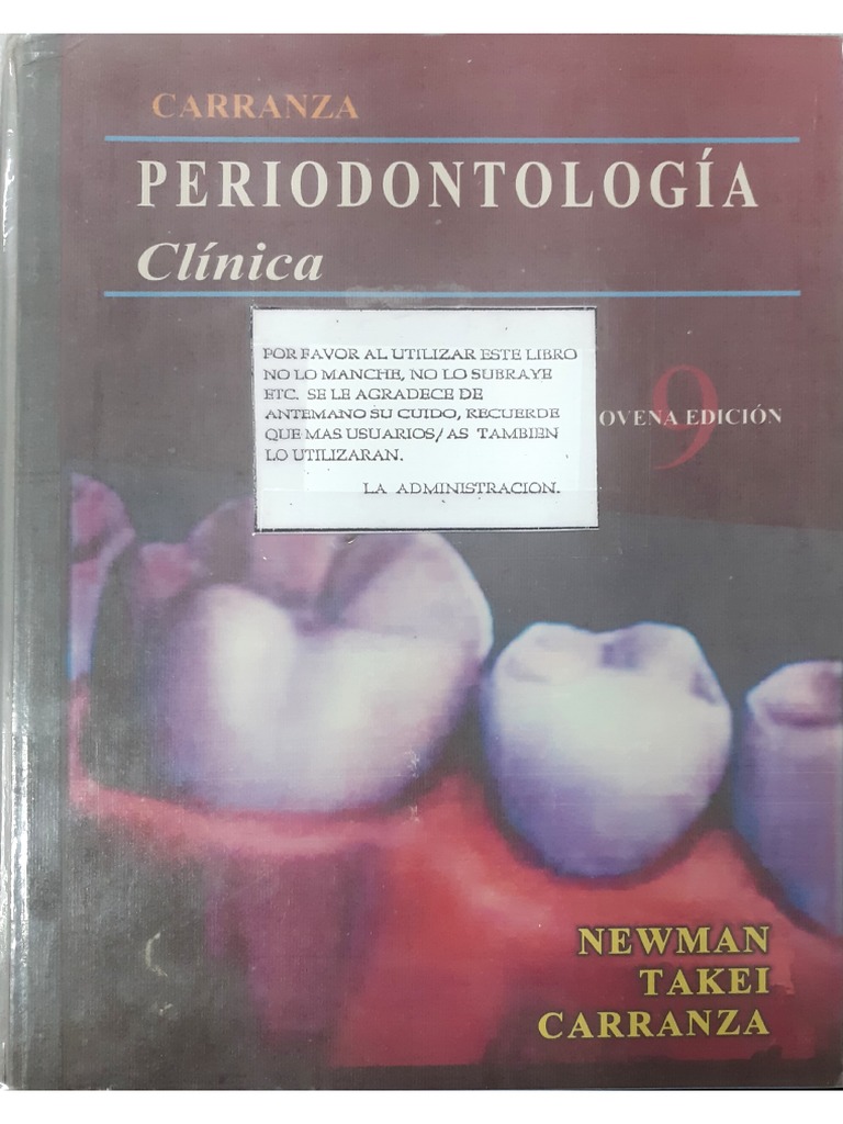 Periodontología Clínica de Carranza, 9. Ed.2004 Capítulo 47-1 | PDF