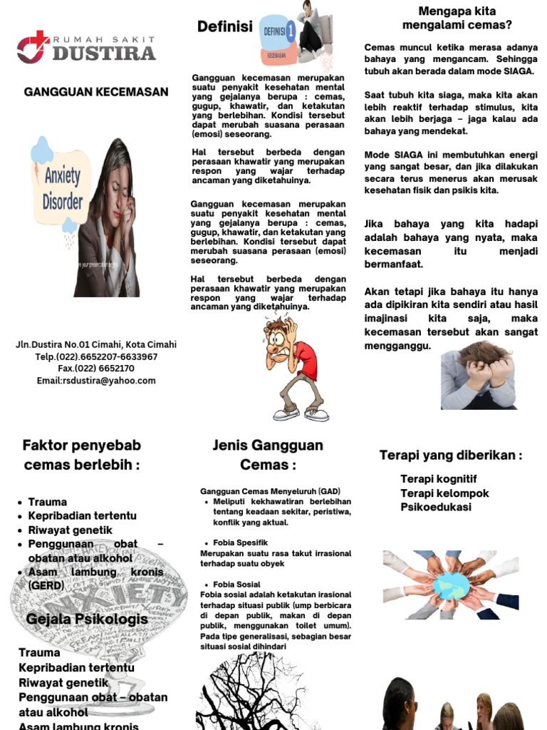 Penyebab dan Jenis Gangguan Kecemasan | PDF