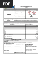 Hoja de Seguridad: Trapos Contaminados | PDF | Contaminación | Agua
