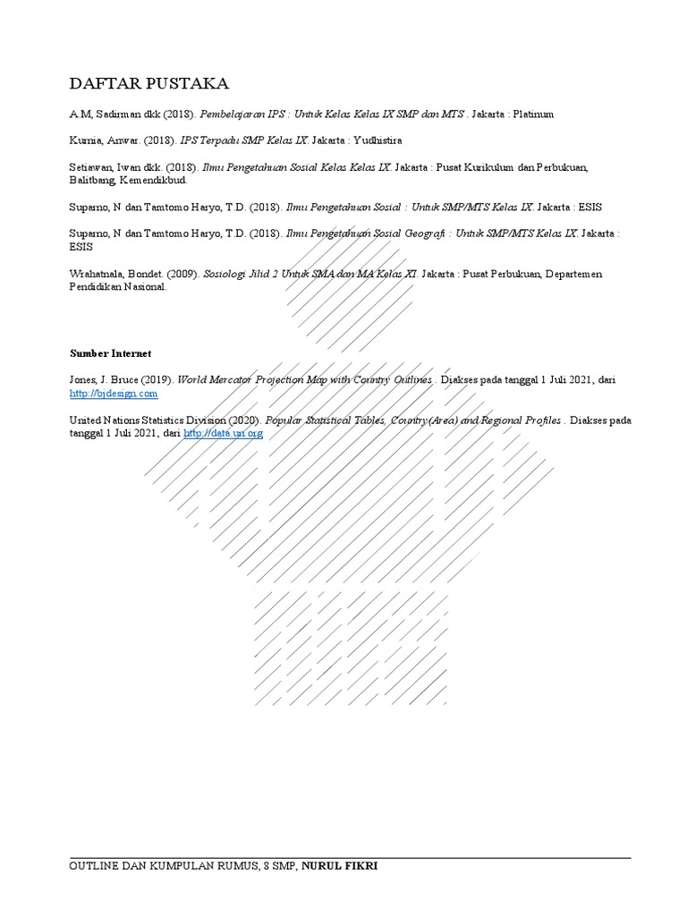 Daftar Pustaka 9 SMP GEO | PDF