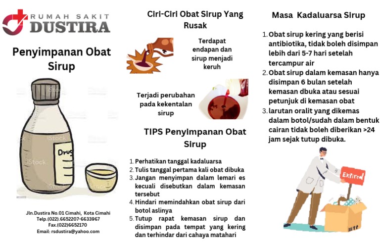 Penyimpanan dan Masa Simpan Obat Sirup | PDF