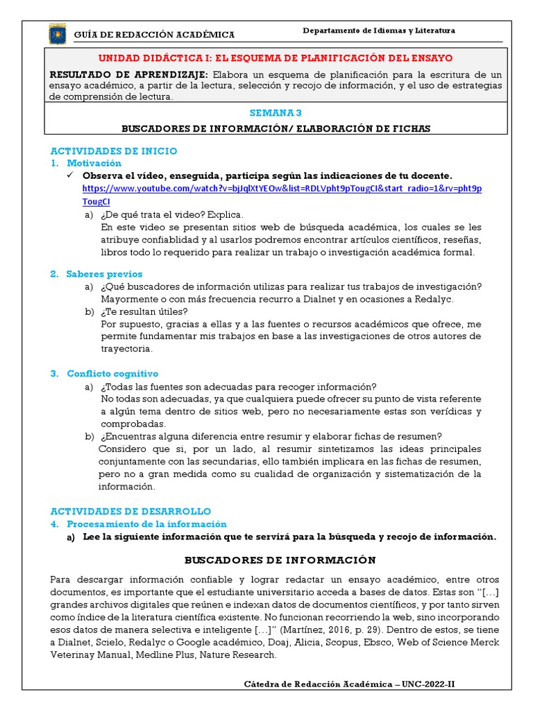 Tarea - Tarea Sremana 3 | PDF | Comunicación escrita | Ciencias de la ...