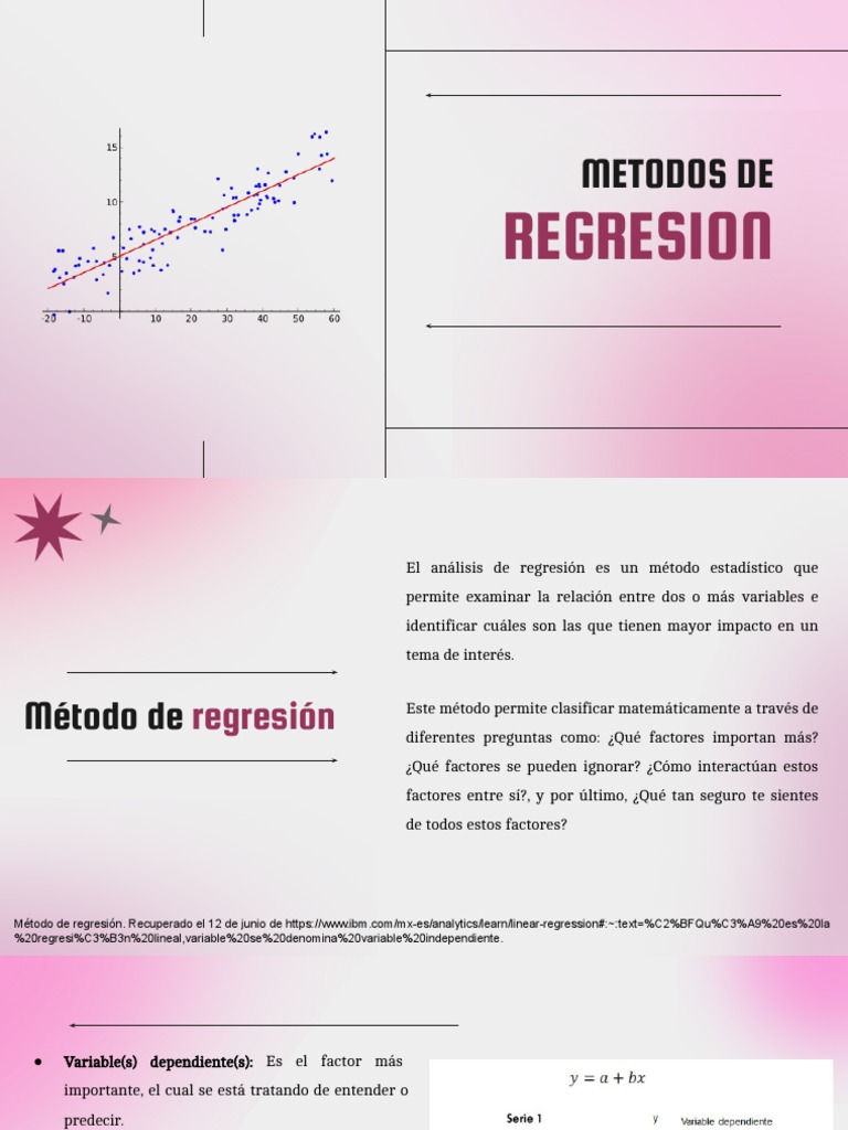Metodos de Regresion | PDF | Análisis de regresión | Regresión lineal