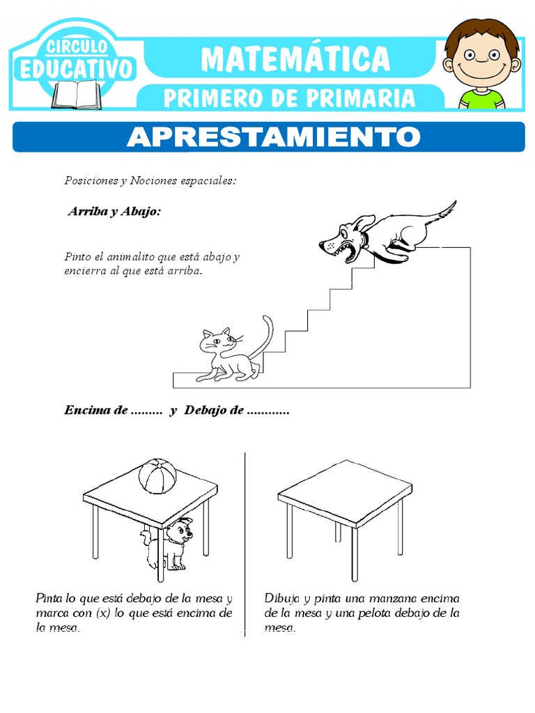 Aprestamiento para Primero de Primaria | PDF