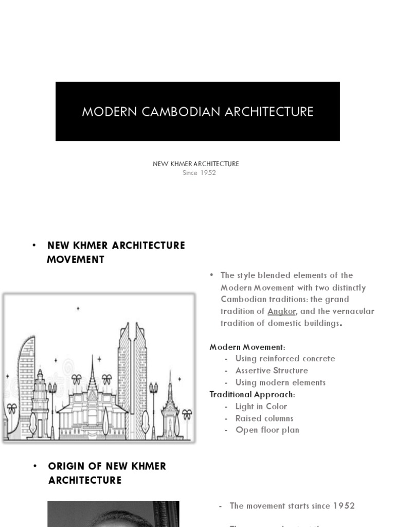 Gerald Modern Architecture of Cambodia Part 1 | PDF | Cambodia | Phnom Penh
