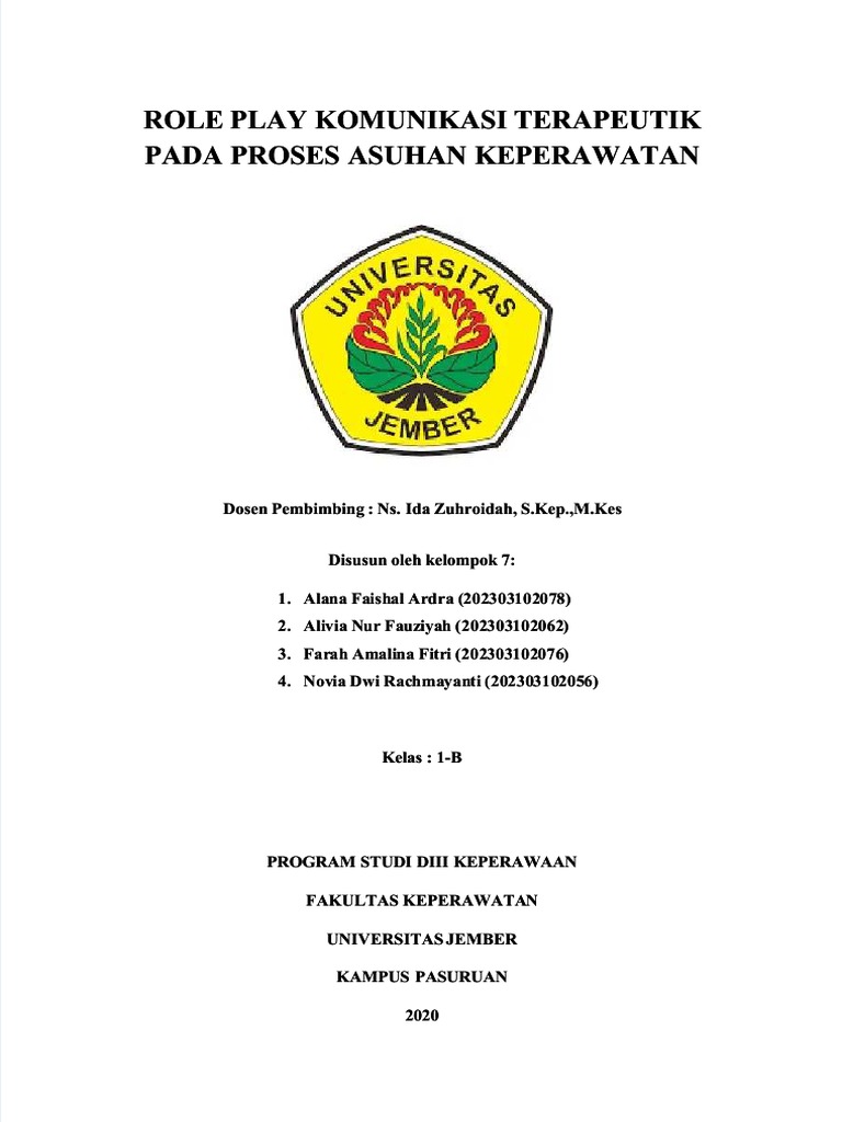 Naskah Roleplay Komunikasi Keperawatan | PDF