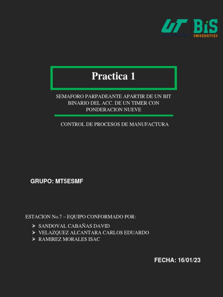 Diagrama de Semáforo en PLC | PDF | Semáforo | Poco
