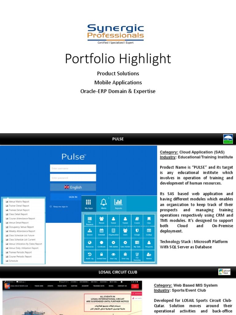SPL Portfolio V1 | PDF | Retail | Databases