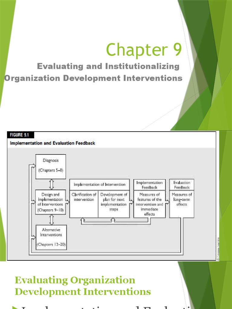 Organizational Development - Chapter 9 | PDF | Evaluation | Conceptual Model