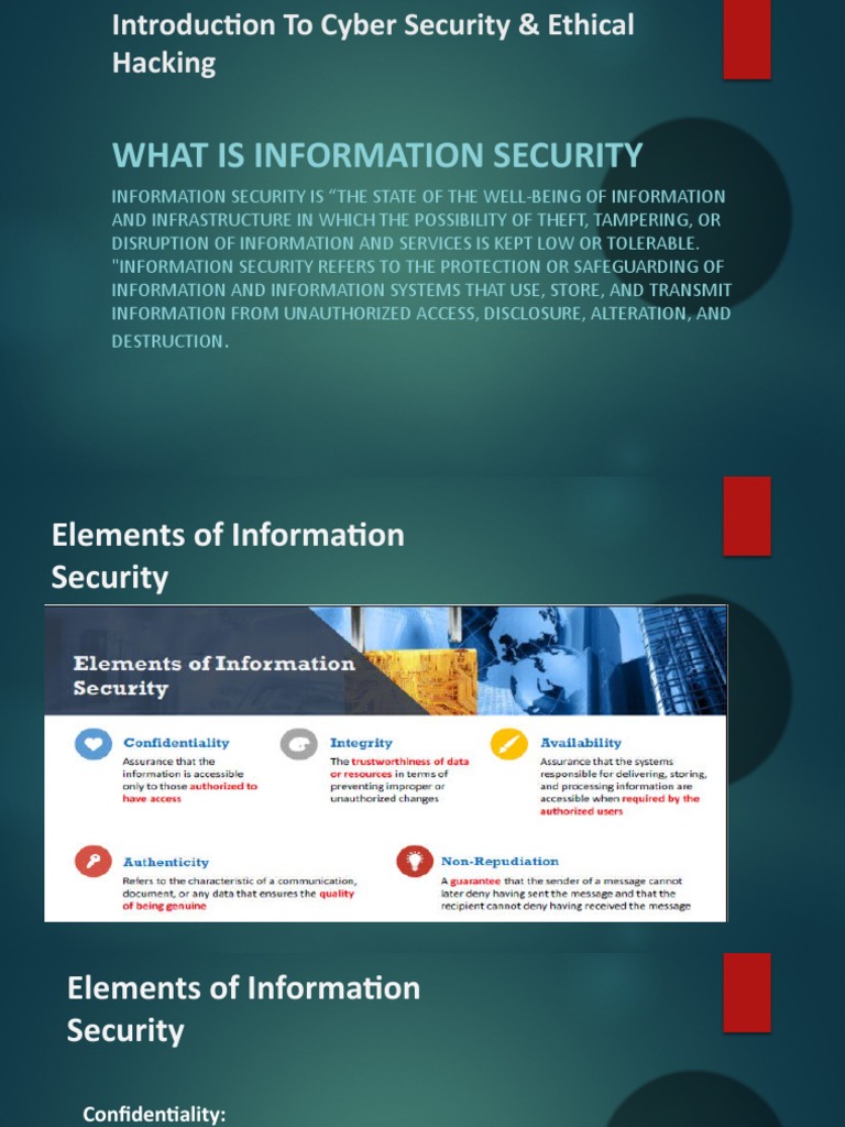 Cybersecurity & Ethical Hacking Guide | PDF | Security Hacker | Information Security