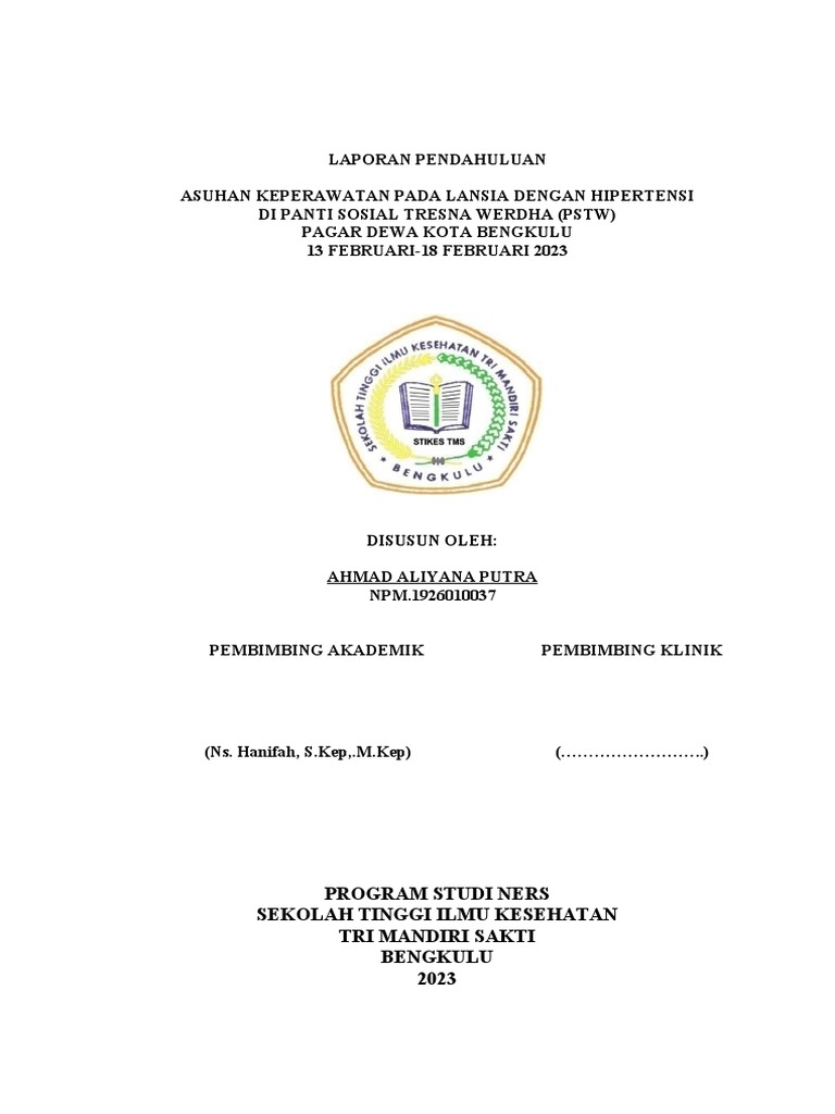 LP, LK PSTW Ahmad 2 | PDF