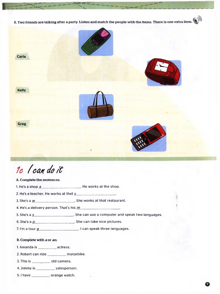 New Destinations A1 Elementary Workbook | PDF | Foods | Food And Drink