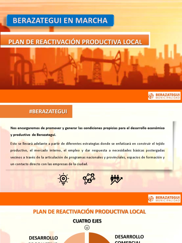 Reactivación Productiva en Berazategui | PDF | Mercado (economía ...