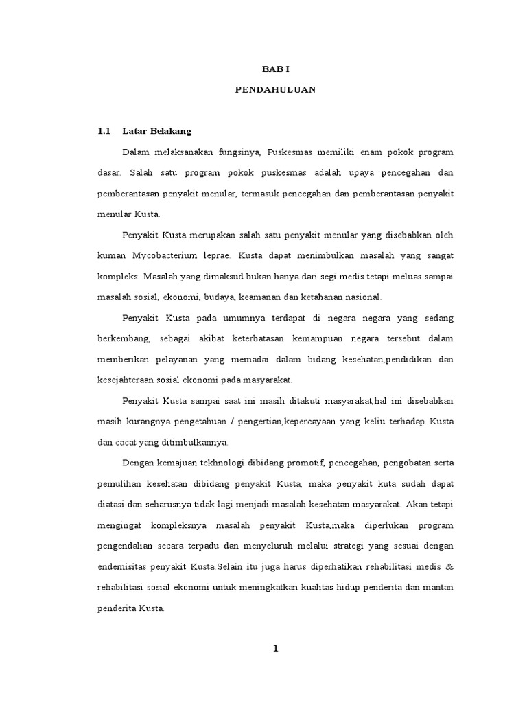 RKT P2 Kusta 2020 | PDF