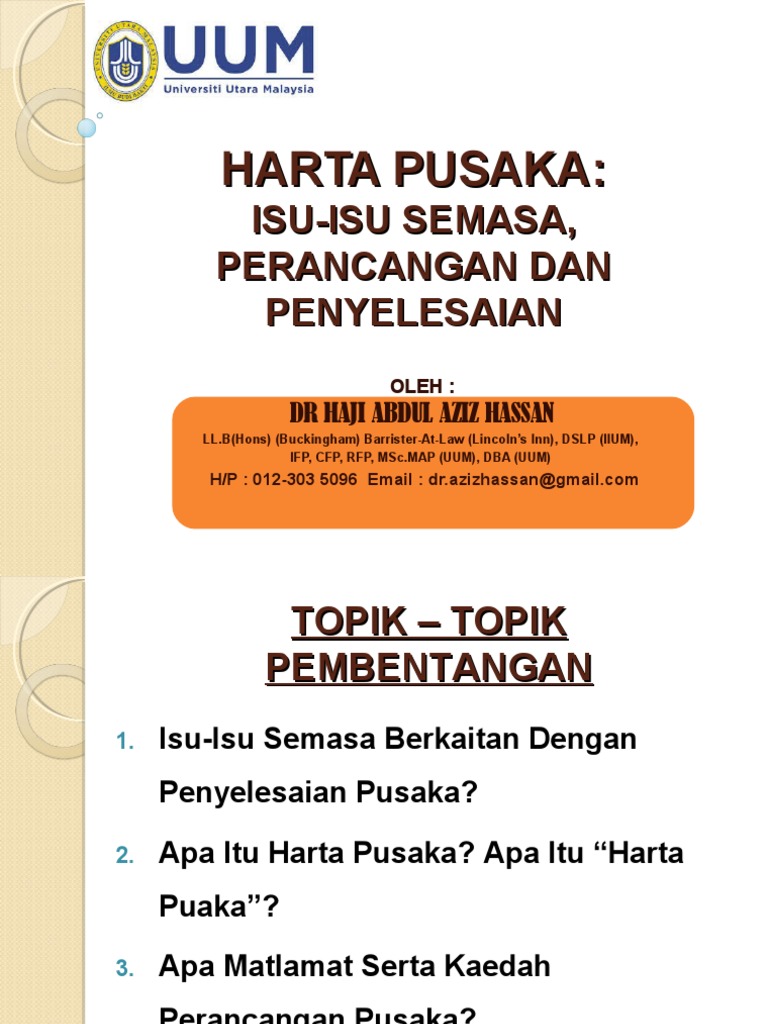Harta Pusaka | PDF