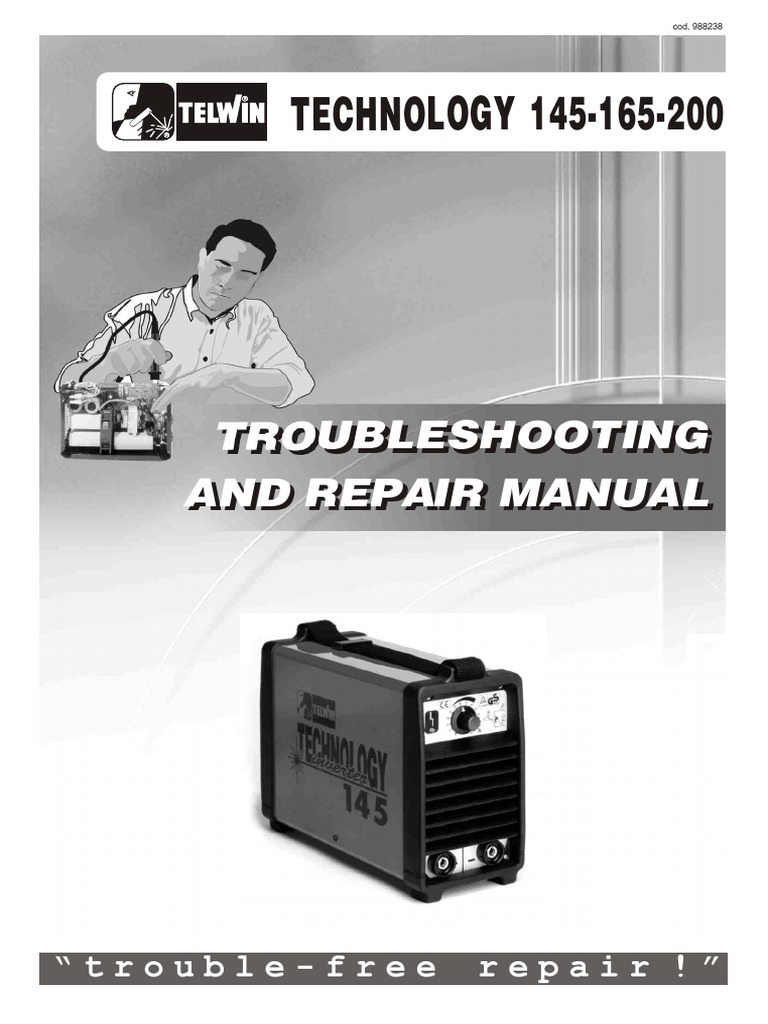 Telwin Technology 145 165 200 | PDF | Power Inverter | Power Supply