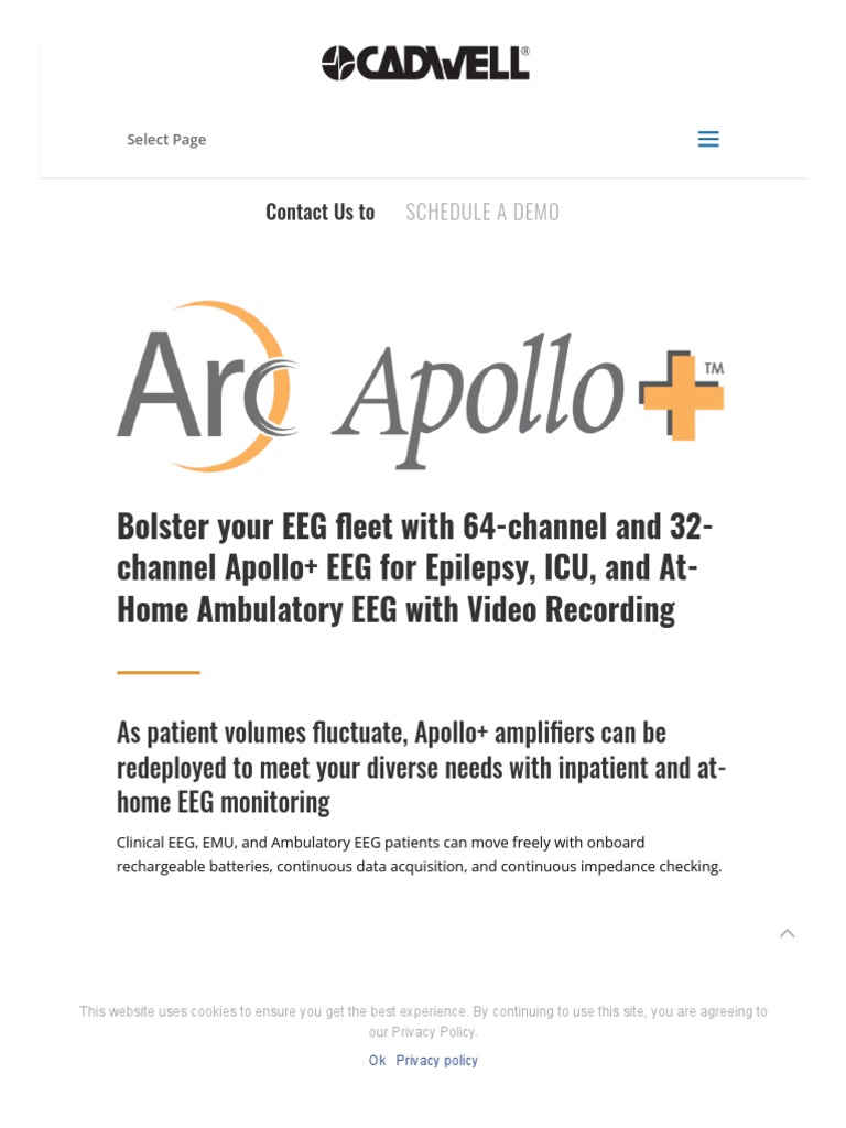 Arc Apollo+ Ambulatory EEG For Epilepsy, ICU, and At-Home EEG | PDF ...