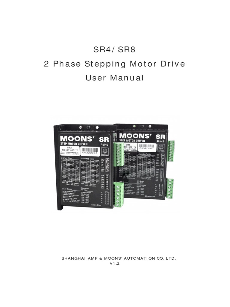 sr4 Moons Steep Motor | PDF | Power Supply | Electric Motor