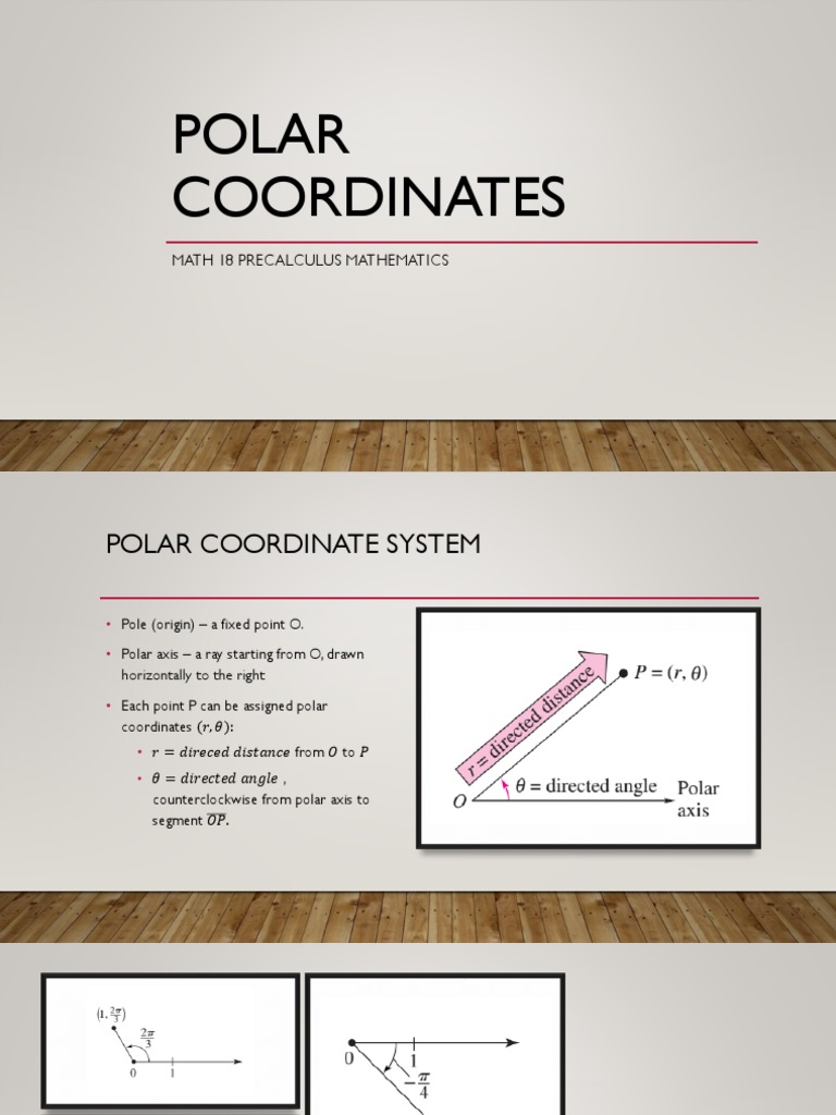 11 Polar Coordinates and Graphs | PDF | Coordinate System | Cartesian ...