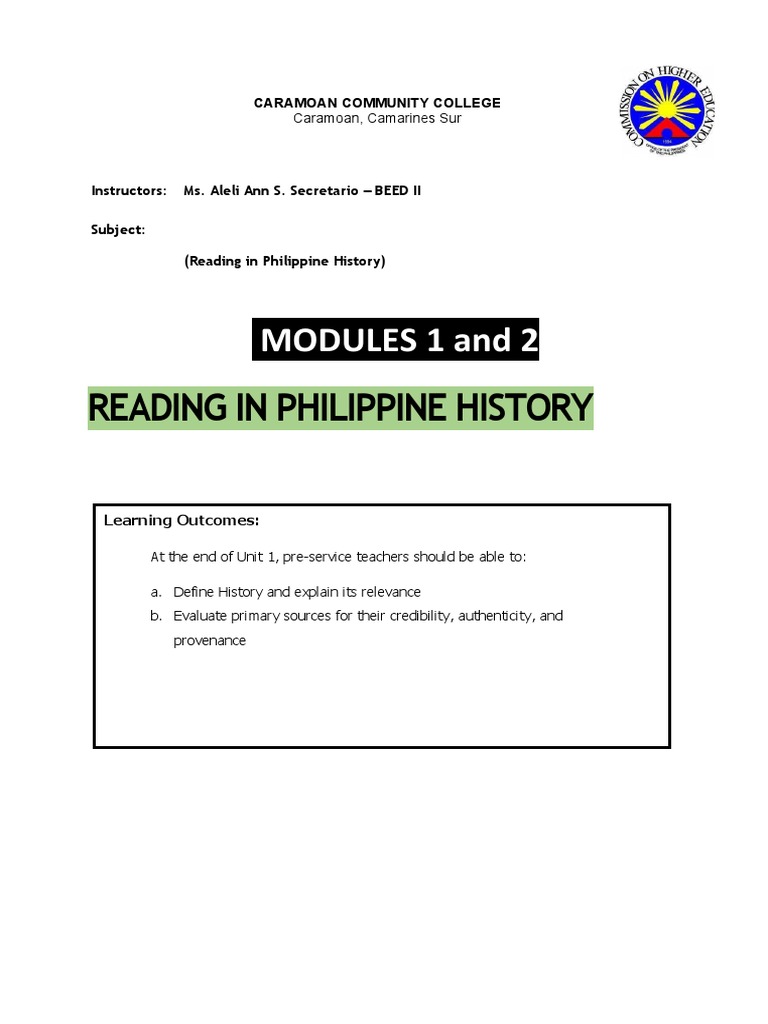 Module 1 and 2 | PDF | Pedagogy | Philosophy Of Education