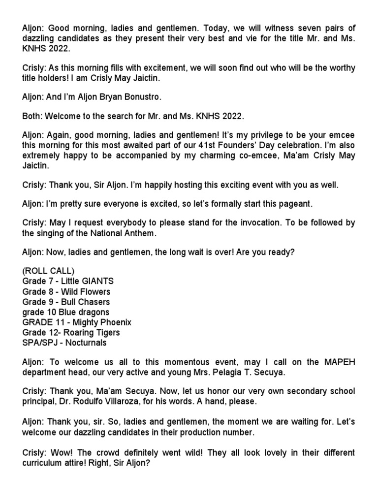 mr-and-ms | PDF