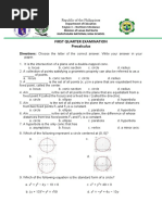 HYPERBOLA - With Answer Key | PDF | Ellipse | Mathematical Objects