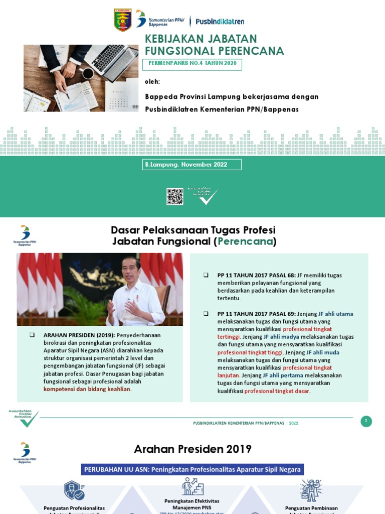 Paparan Kebijakan JFP Pringsewu | PDF