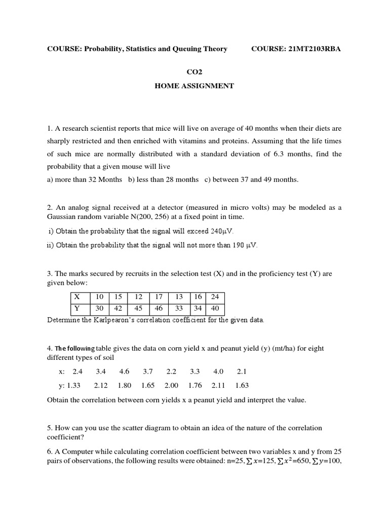 Home Assignment CO2 | Download Free PDF | Statistics | Statistical Analysis