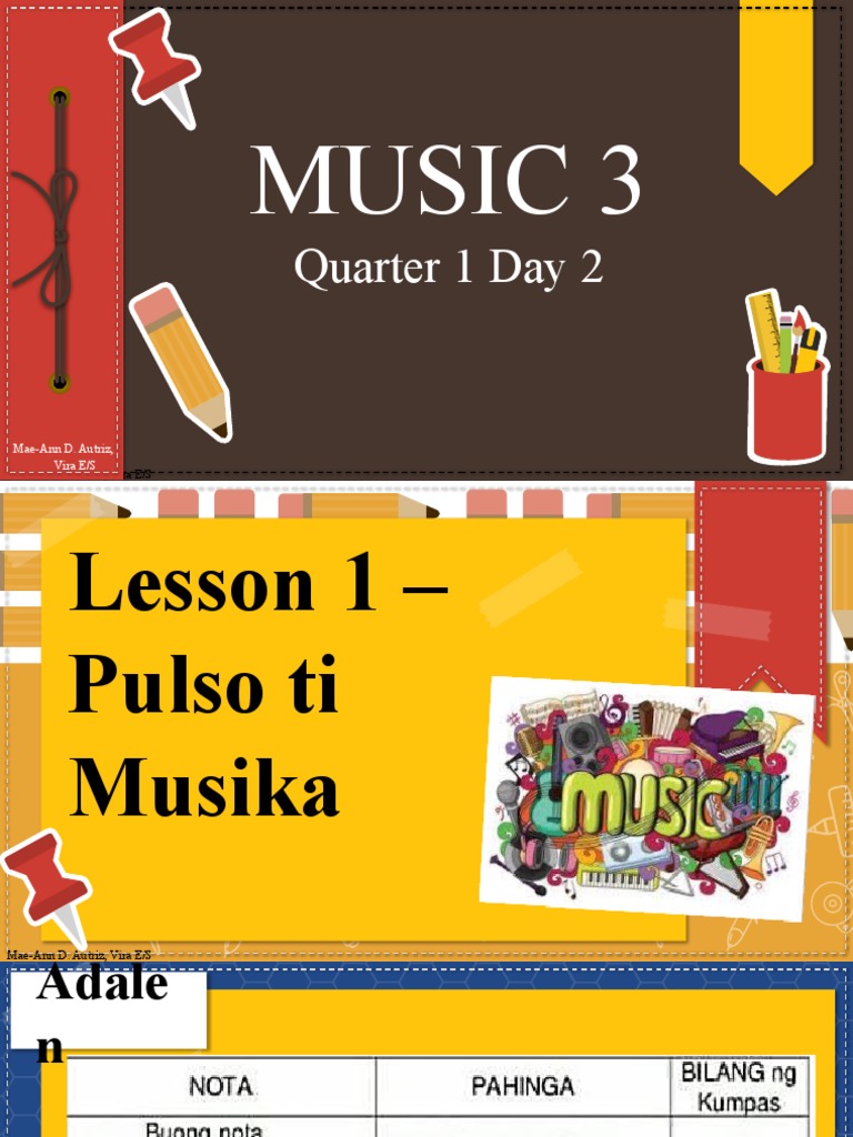 Music Q1 W1 | PDF