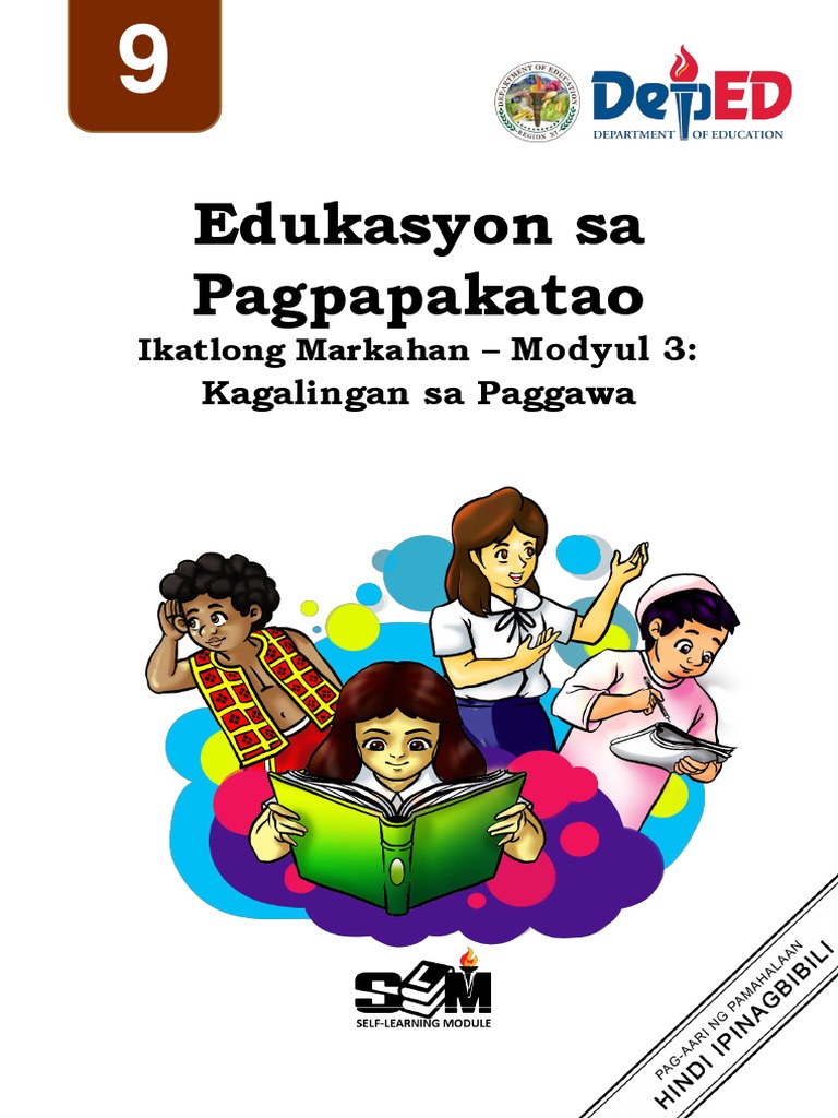 Esp9 q3 Mod3 Kagalingan Sa Paggawa | PDF