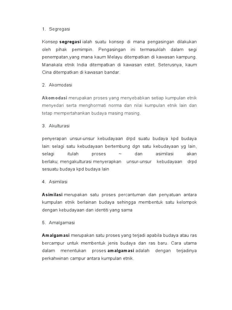 Segregasi | PDF