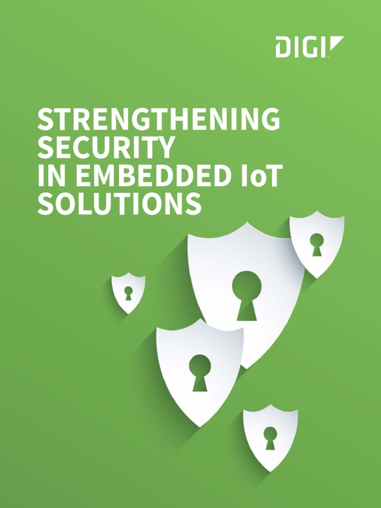 Strengthening Security Embedded Iot Solutions | PDF | Computer Security ...