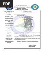 Bgy Tanod Id 1-2-2 | PDF | Philippines