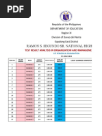 SF2 Daily Attendance Report 2021-2022 | PDF