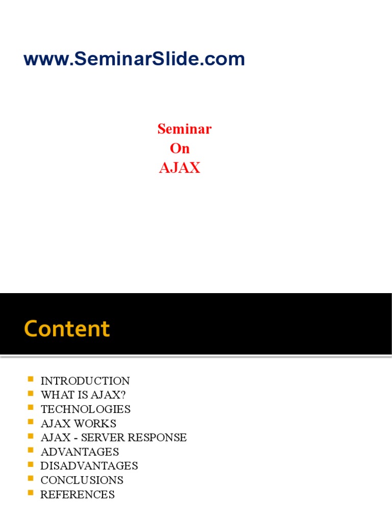 Ajax Programming 8694 K0a0XnU | PDF | Ajax (Programming) | World Wide Web Ajax Programming 8694 K0a0XnU | PDF | Ajax (Programming) | World Wide Web