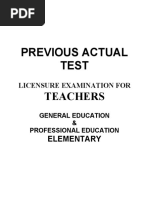 LET Reviewer Mathematics General Education | PDF