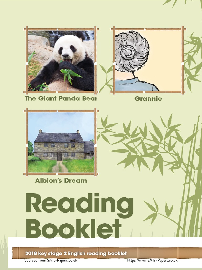Ks2 English 2018 Reading Booklet | PDF