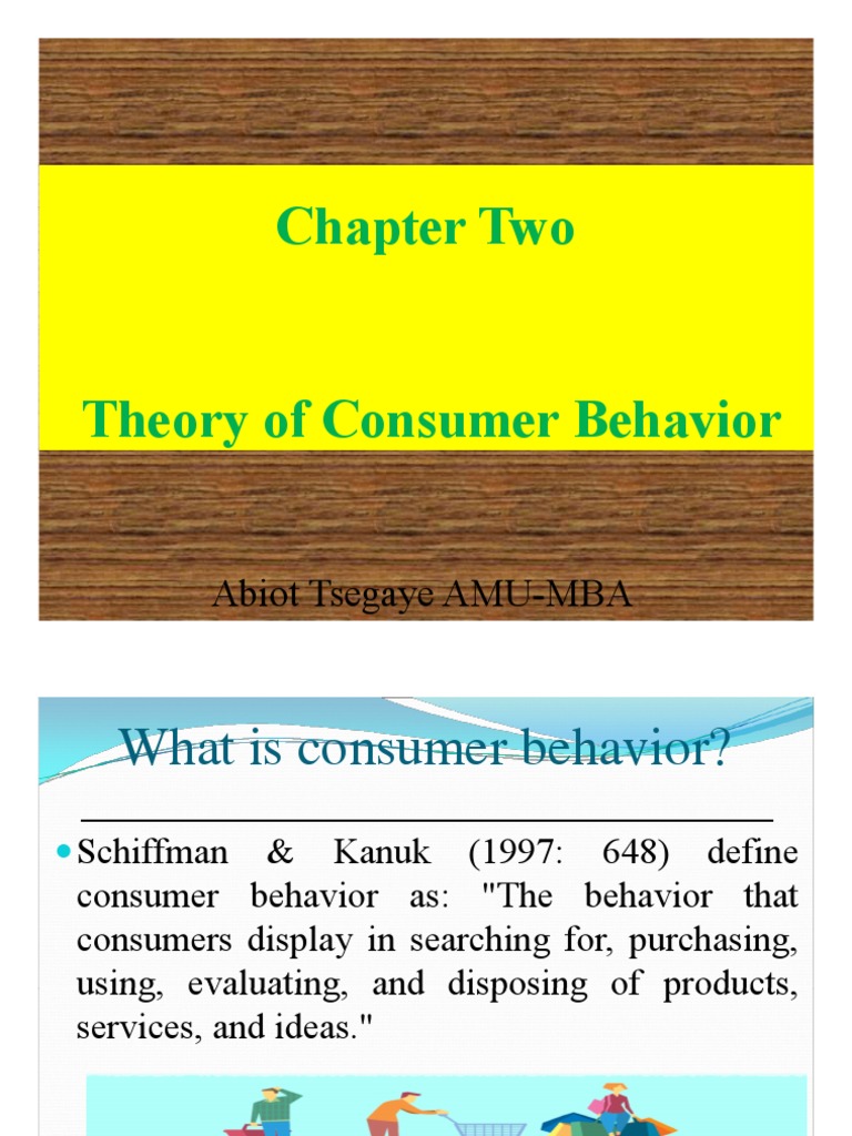 Understanding Consumer Behavior Theory | PDF | Utility | Price ...